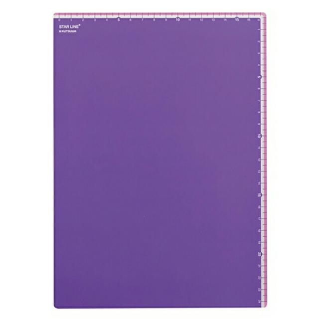 【メール便対応】クツワ STARLINE B5学校下じき パープル 【品番：ST106PU】の通販はau PAY マーケット - 住設プロ | au PAY マーケット－通販サイト