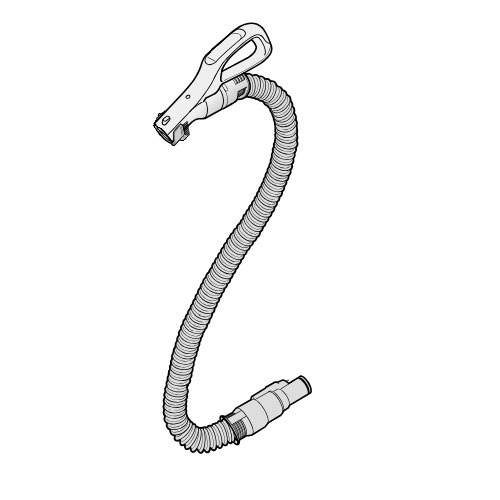 東芝　クリーナー ホース 本体色・（R）レッド色　【品番：41450732】