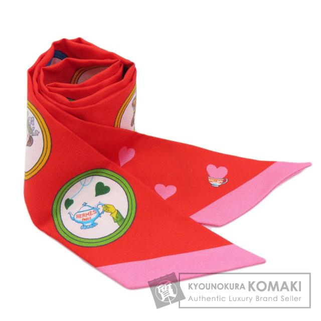 エルメス HERMES  ツイリー  スカーフ シルク レディース  中古