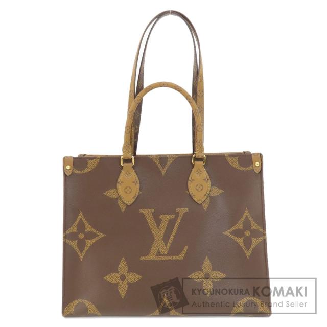 ルイヴィトン LOUIS VUITTON M45039  オンザゴーMM モノグラムジャイアント  トートバッグ 中古