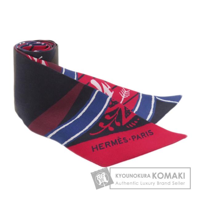 エルメス HERMES  ツイリー  スカーフ シルク レディース  中古