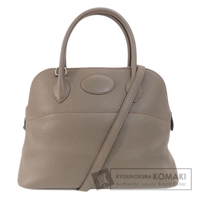 エルメス HERMES  ボリード31 エタン シルバー金具  ハンドバッグ トリヨン レディース  中古