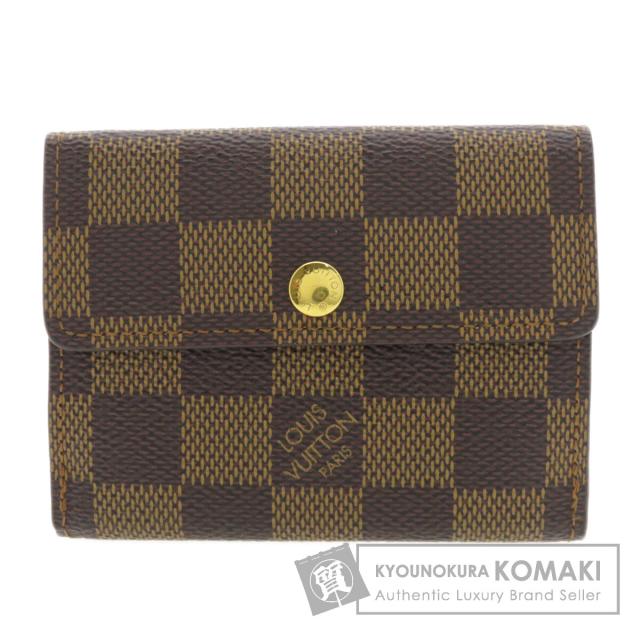 ルイヴィトン LOUIS VUITTON N62925  ラドロー ダミエ エベヌ  ケース ダミエキャンバス 中古