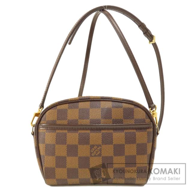 ルイヴィトン LOUIS VUITTON N51296  ポシェット イパネマ ダミエ エベヌ  ショルダーバッグ 中古