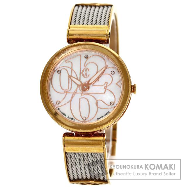 フィリップ・シャリオール PHILIPPE CHARRIOL FE32 フォーエバー ウォッチ 腕時計 GP SSxGP 中古の通販はau ...