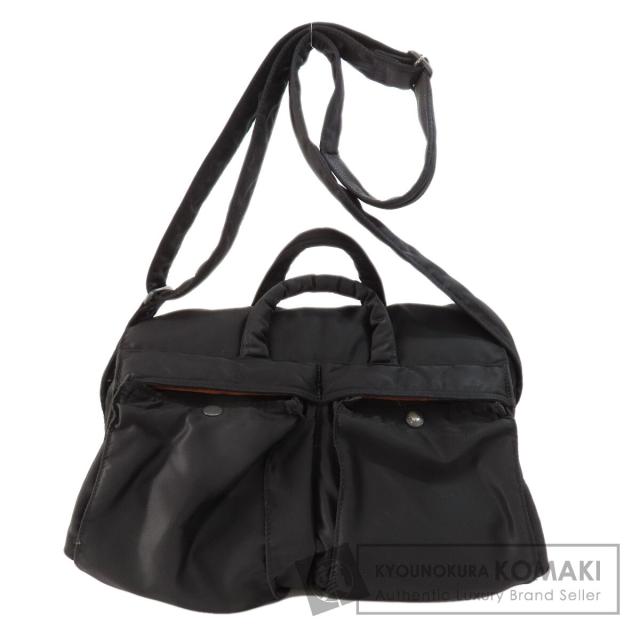 ポーター PORTER  ロゴ  ショルダーバッグ ナイロン素材 レディース  中古