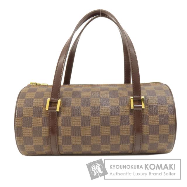 ルイヴィトン LOUIS VUITTON N51304  パピヨン26 ダミエ エベヌ  ハンドバッグ ダミエキャンバス 中古