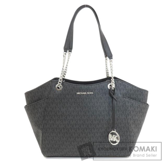 マイケルコース Michael Kors  MKシグネチャー  トートバッグ PVC レディース  中古