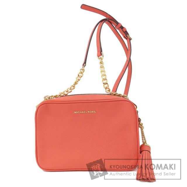 マイケルコース Michael Kors  ロゴ  ショルダーバッグ レザー レディース  中古
