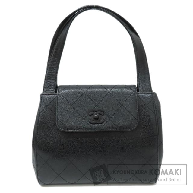シャネル CHANEL  ココマーク  ハンドバッグ グレインド カーフスキン レディース  中古