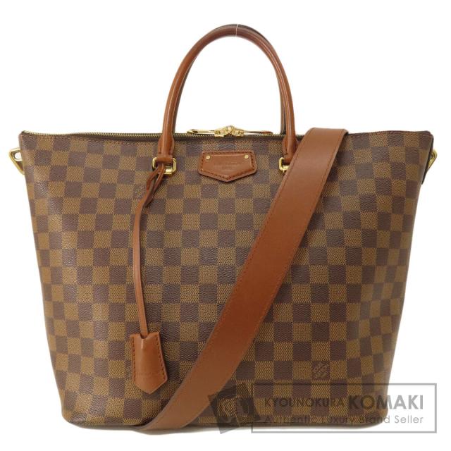 ルイヴィトン LOUIS VUITTON N63169  ベルモント ダミエ エベヌ  トートバッグ ダミエキャンバス 中古