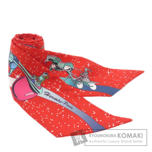 エルメス HERMES  ツイリー  スカーフ シルク レディース  中古