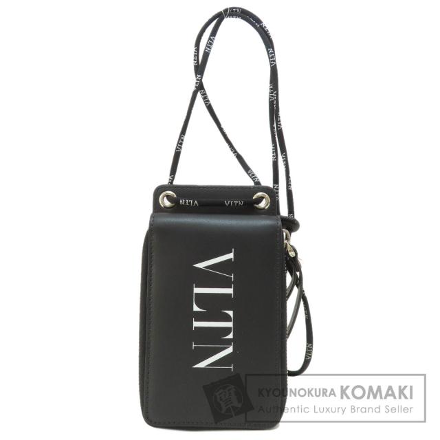 ヴァレンチノガラバーニ VALENTINO GARAVANI  ロゴ  二つ折り財布（小銭入れあり） レザー 中古