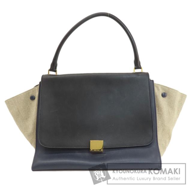 セリーヌ CELINE  トラペーズ  トートバッグ レザー レディース  中古