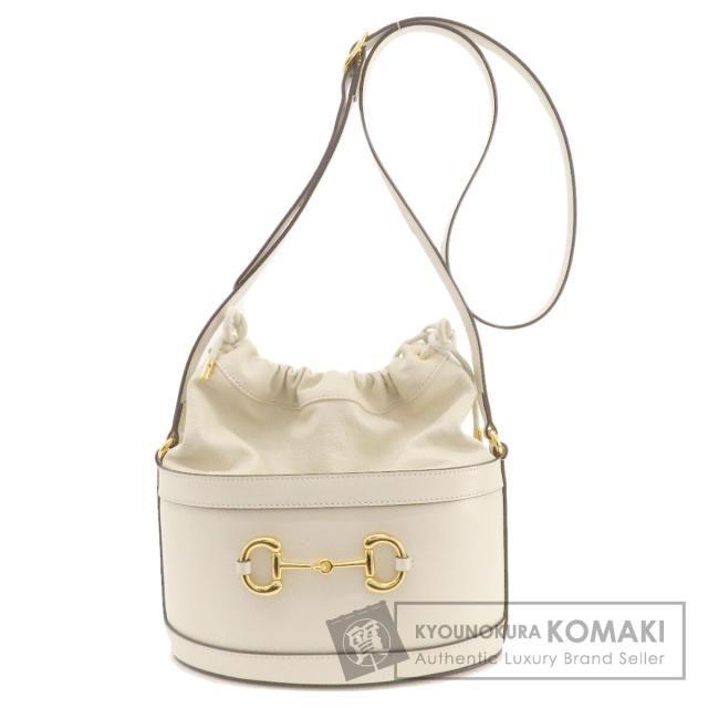 グッチ GUCCI 602118  ホースビット バケットバッグ  トートバッグ レザー レディース  中古