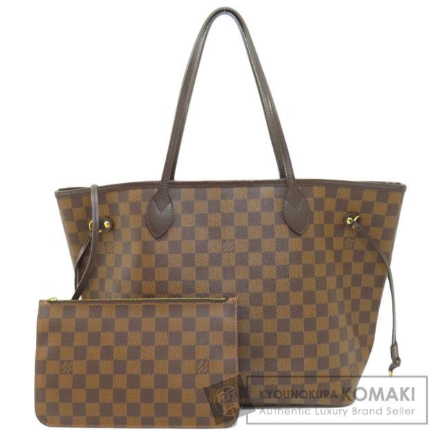 ルイヴィトン LOUIS VUITTON N41358  ネバーフルMM ダミエ エベヌ  トートバッグ 中古