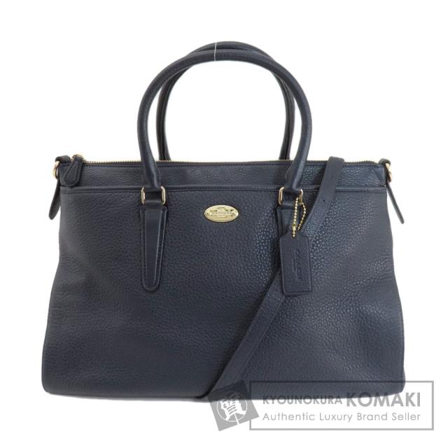 コーチ COACH F35185  ロゴ 2WAY  ハンドバッグ レザー レディース  中古