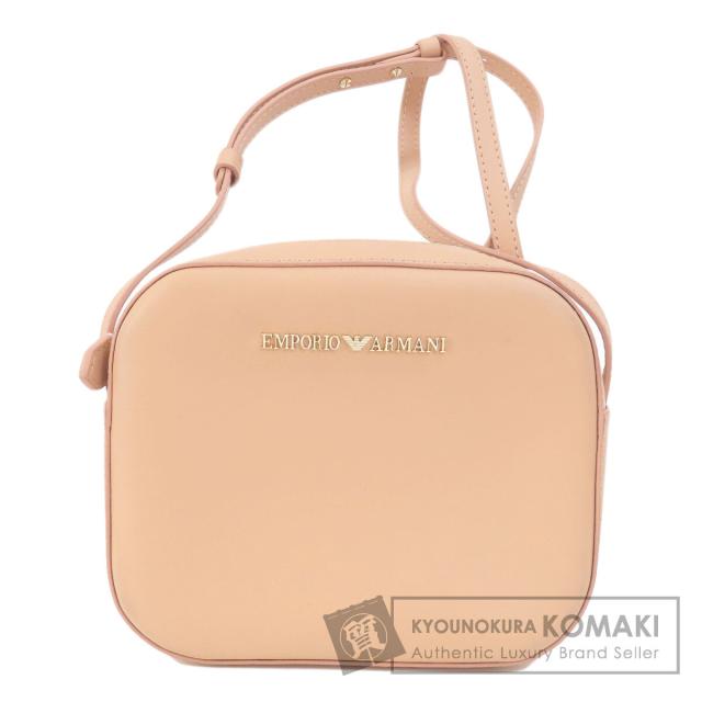エンポリオ・アルマーニ Emporio Armani  ロゴ  ショルダーバッグ レザー レディース  中古