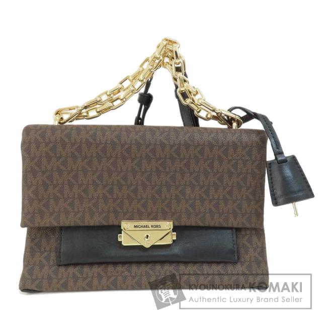 マイケルコース Michael Kors  MKシグネチャー 2WAY  ハンドバッグ PVC レディース  中古
