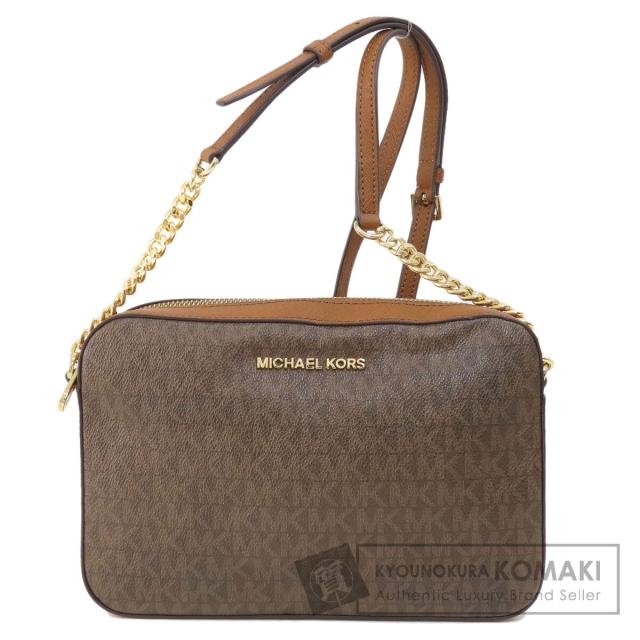 マイケルコース Michael Kors  MKシグネチャー  ショルダーバッグ レザー レディース  中古