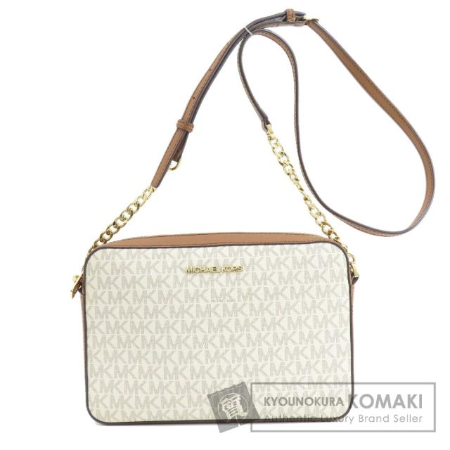 マイケルコース Michael Kors  MKシグネチャー  ショルダーバッグ PVC レディース  中古
