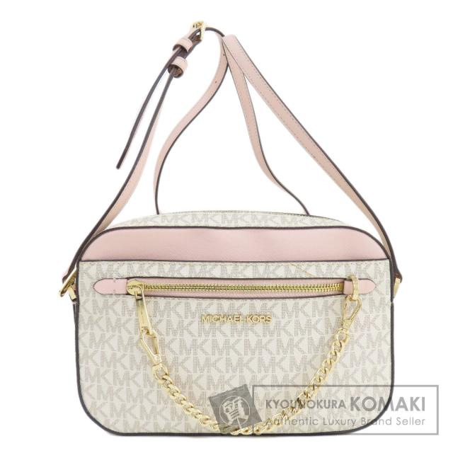 マイケルコース Michael Kors  MKシグネチャー  ショルダーバッグ PVC レディース  中古
