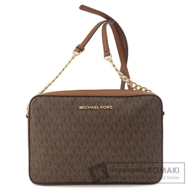 マイケルコース Michael Kors  MKシグネチャー  ショルダーバッグ PVC レディース  中古