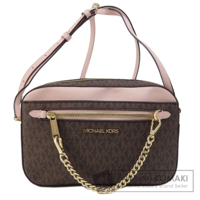 マイケルコース Michael Kors  MKシグネチャー  ショルダーバッグ PVC レディース  中古