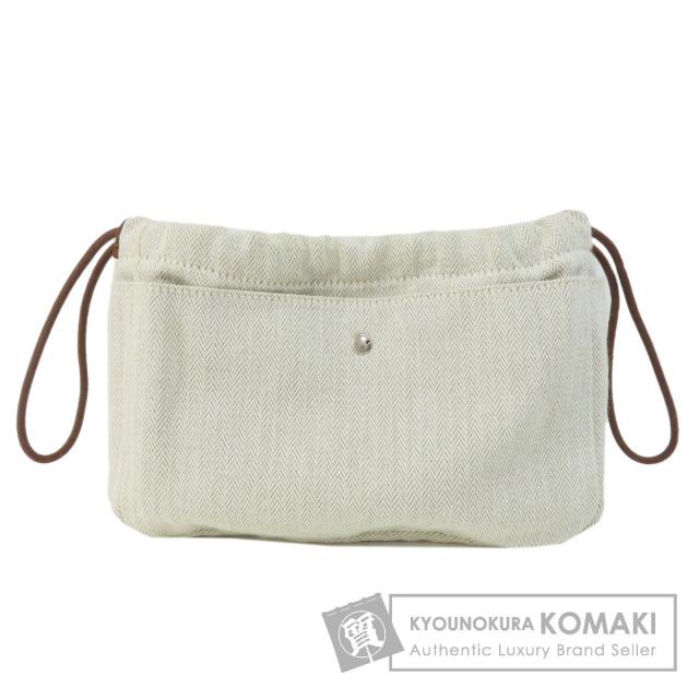 エルメス HERMES  フールビ20  化粧ポーチ トワルシェブロン レディース  中古