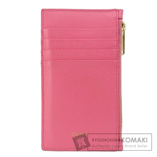 セリーヌ CELINE  ロゴ  カードケース レザー レディース  中古