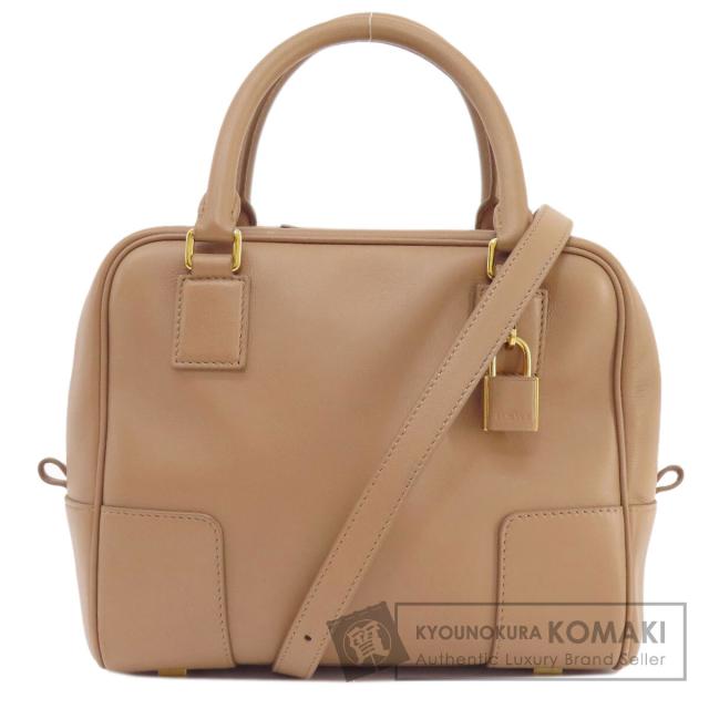 ロエベ LOEWE  アマソナ  ハンドバッグ カーフ レディース  中古