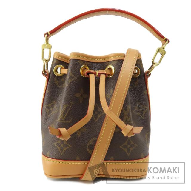 ルイヴィトン LOUIS VUITTON M81266  ナノ・ノエ  ハンドバッグ モノグラムキャンバス 中古