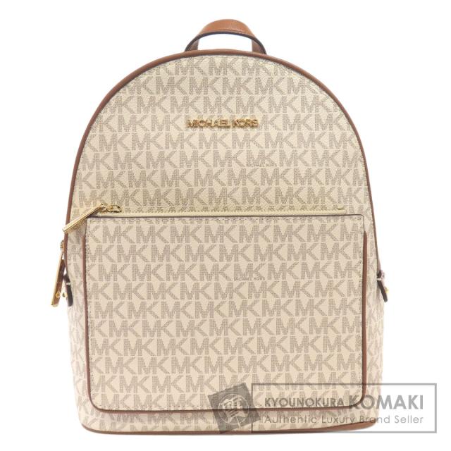 マイケルコース Michael Kors  MKシグネチャー  リュック・デイパック PVC レディース  中古