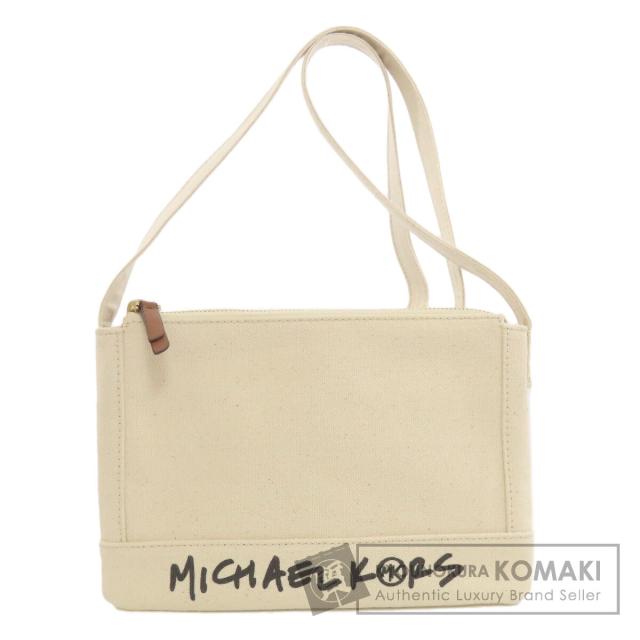 マイケルコース Michael Kors  ロゴ  ショルダーバッグ キャンバス レディース  中古