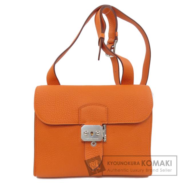 エルメス HERMES  サックアデペッシュ21 シルバー金具  ショルダーバッグ トリヨン 中古