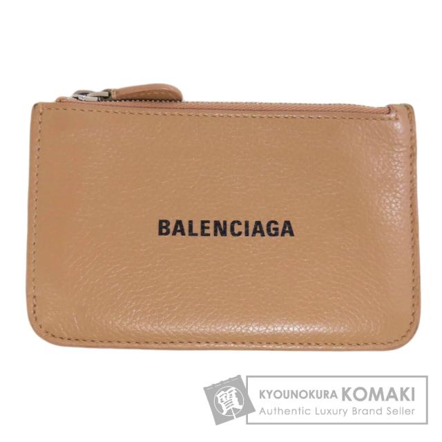 バレンシアガ BALENCIAGA 637130  ロゴ  ケース レザー レディース  中古