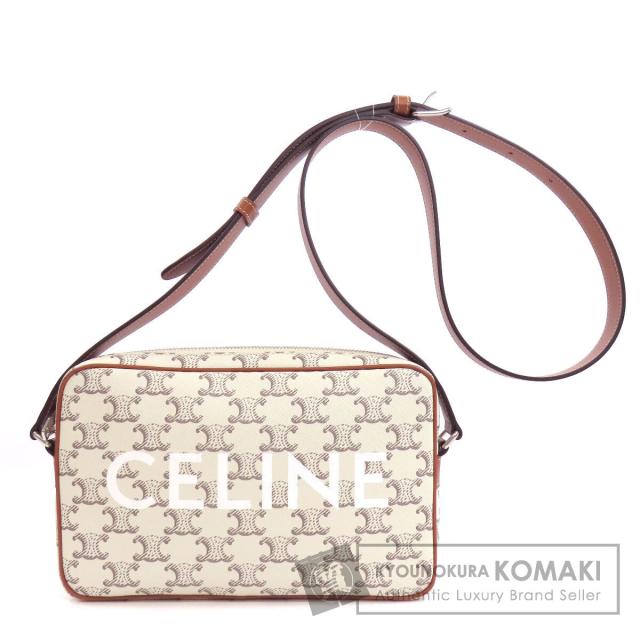 セリーヌ CELINE  トリオンフ  ショルダーバッグ PVC レディース  中古