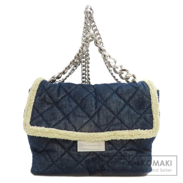 ステラマッカートニー Stella McCartney  チェーンショルダー  ハンドバッグ デニム 中古