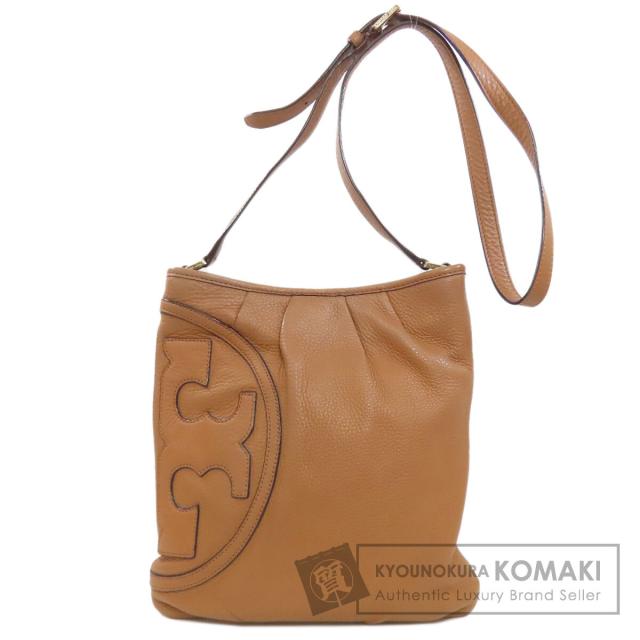 トリーバーチ Tory Burch  ロゴ  ショルダーバッグ カーフ レディース  中古
