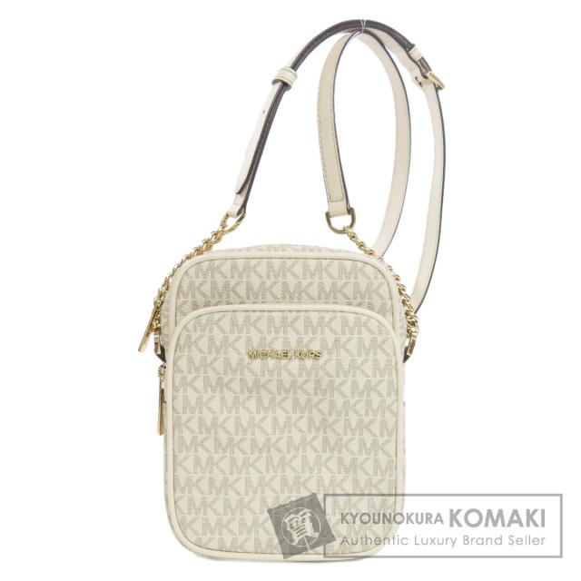 マイケルコース Michael Kors  MKシグネチャー  ショルダーバッグ PVC レディース  中古