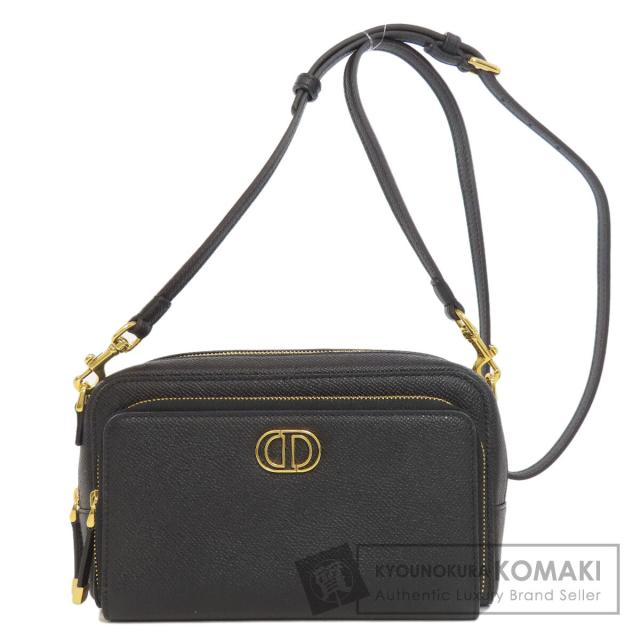 クリスチャンディオール CHRISTIAN DIOR  カロ ダブルポーチ  ショルダーバッグ カーフ 中古