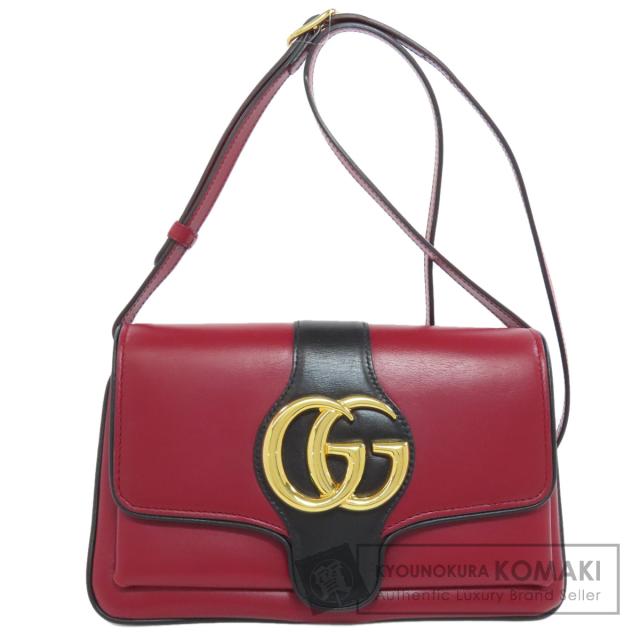 グッチ GUCCI 550129  アリー GGマーモント  ショルダーバッグ カーフ レディース  中古