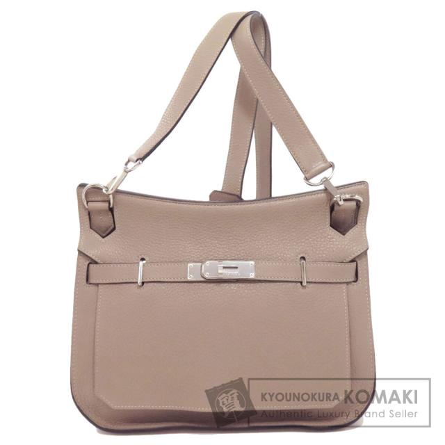 エルメス HERMES  ジプシエール28 シルバー金具  ショルダーバッグ トリヨンクレマンス 中古