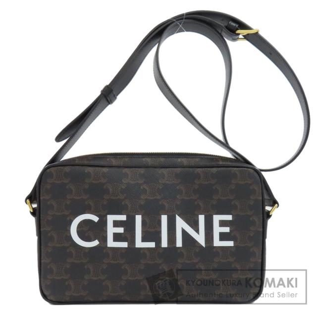 セリーヌ CELINE  トリオンフ  ショルダーバッグ PVC レディース  中古