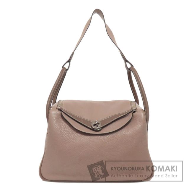 エルメス HERMES  リンディ30 シルバー金具  ハンドバッグ トリヨン レディース  中古