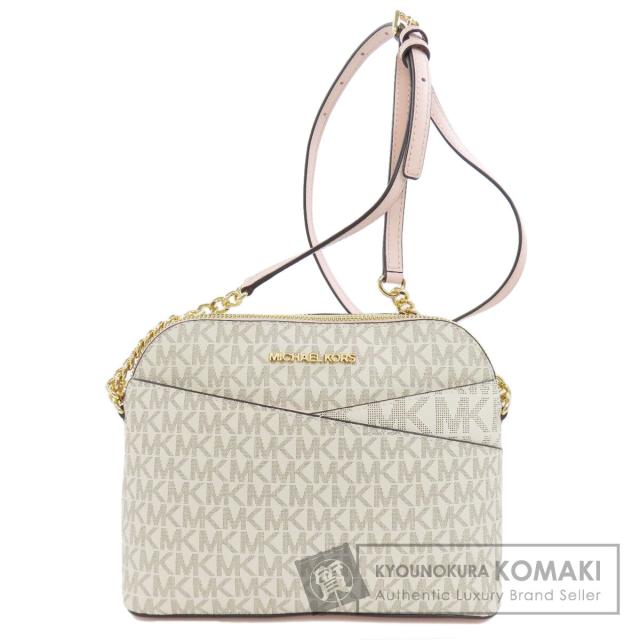 マイケルコース Michael Kors 35F1GTVC6B  MKシグネチャー  ショルダーバッグ PVC レディース  中古