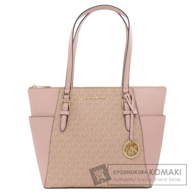マイケルコース Michael Kors  MKシグネチャー  トートバッグ PVC レディース  中古
