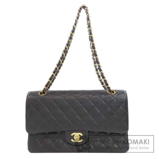 シャネル CHANEL  チェーンショルダー ゴールド金具  ショルダーバッグ グレインド 中古