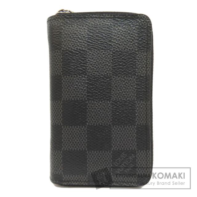ルイヴィトン LOUIS VUITTON N63076  ジッピー・パース  ケース ダミエキャンバス 中古