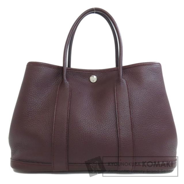エルメス HERMES  ガーデンパーティTPM シルバー金具  ハンドバッグ ネゴンダ レディース  中古